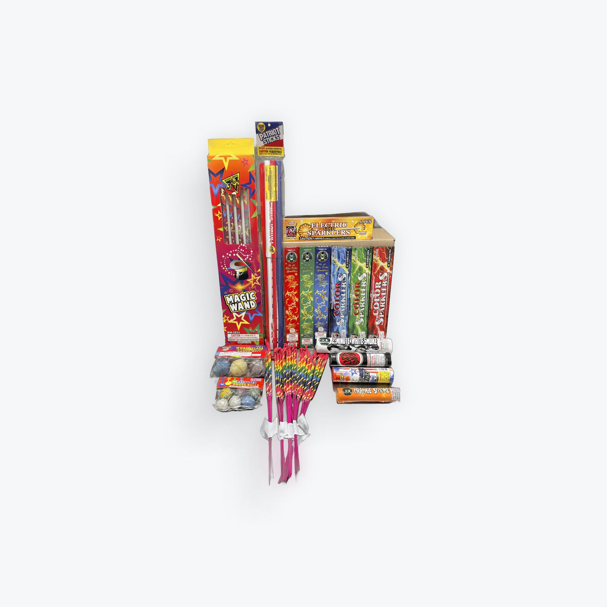 Smoke Sparks Assortment | Redbeard’s Fireworks Novelties Online